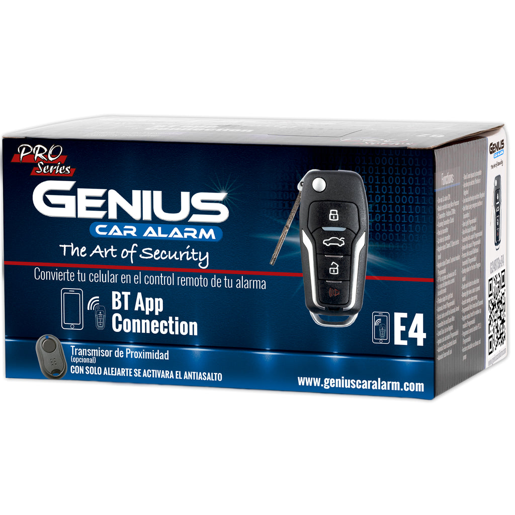 Alarma Automotriz Con Bluetooth Antirrobo Genius E – Genius Audio Panama